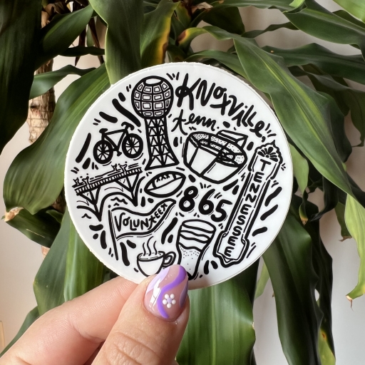 Paris Woodhull Illustrations | Downtown Knoxville